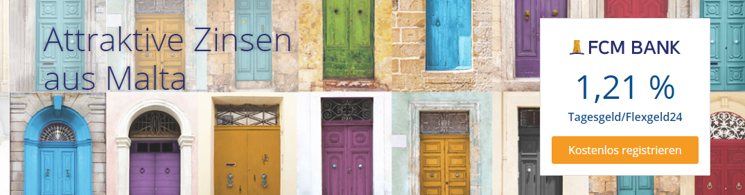 FCM Bank Tagesgeld » 1,81% Zinsen - Testbericht & Erfahrungen 2025